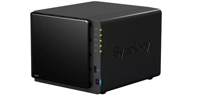 了解 Synology DS416 NAS、32 TB 存儲空間、四個托架和 430 歐元的價格 5182_1