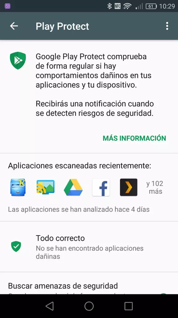 Google Play Protect sur Android