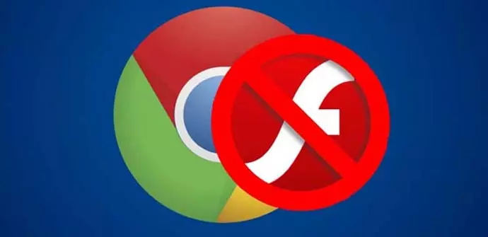 Nova paŝo de Google Chrome ĝis la fino de Flash