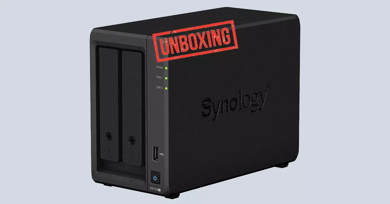 Synology DS720+: Unboxing ma uluai lagona o lenei NAS server