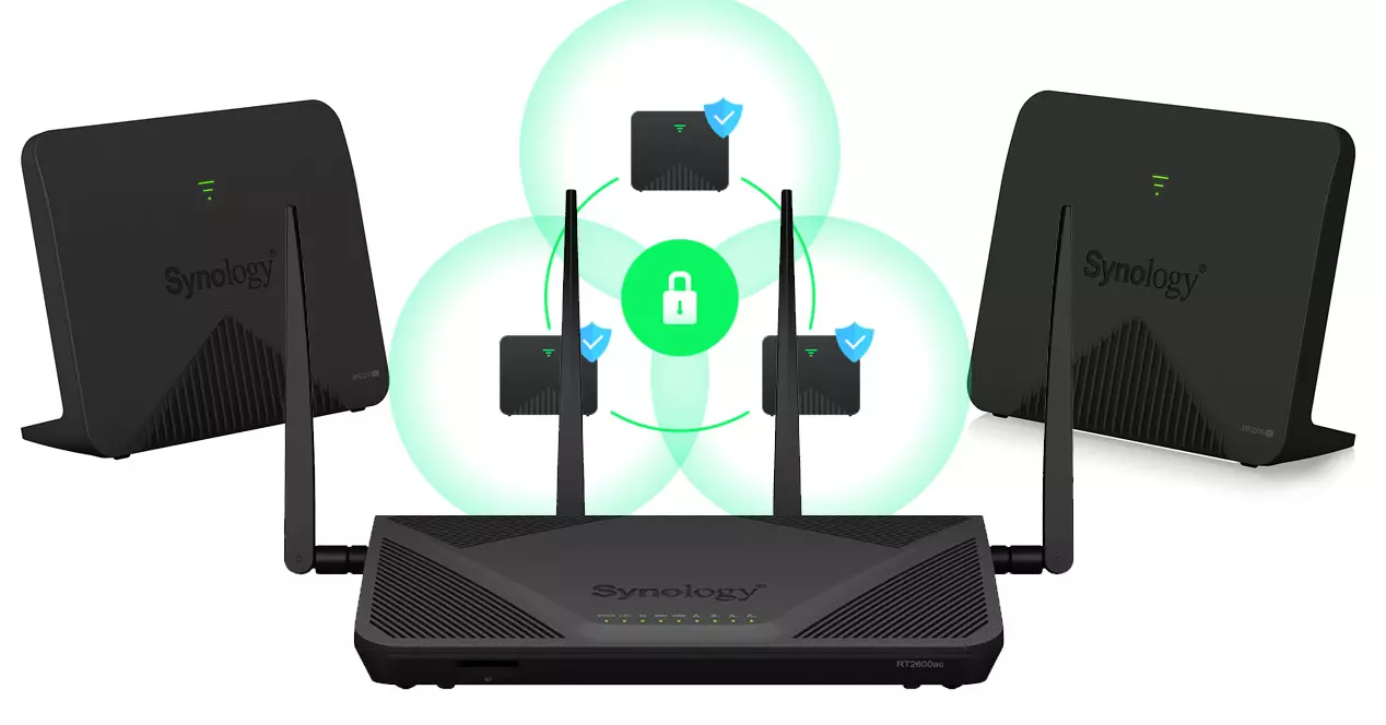 Meriv çawa bi Synology RT2600ac û MR2200ac torgilokek Wi-Fi Mesh saz dike 592_1