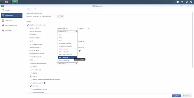 Synology RT2600ac: Analyse fan dizze AC2600 router mei Mesh en WPA3 593_97