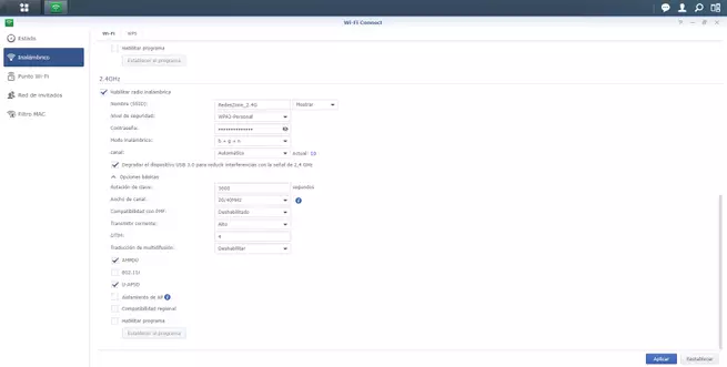 Synology RT2600ac: Mesh සහ WPA3 සමඟ මෙම AC2600 රවුටරයේ විශ්ලේෂණය 593_98