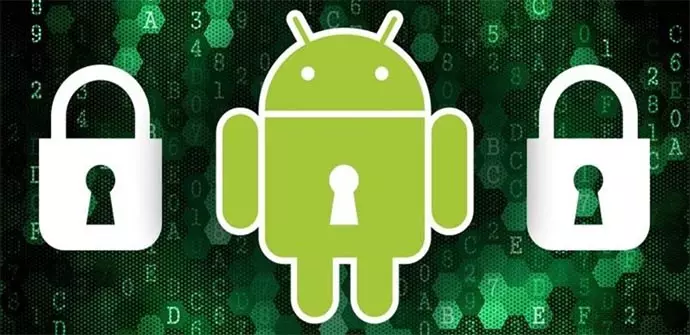 Options de sécurité sur un appareil Android