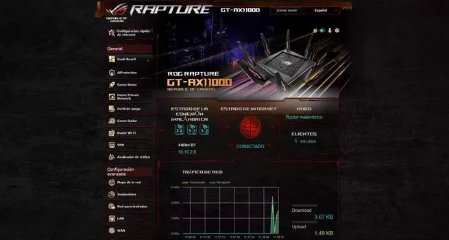 ASUS ROG Rapture GT-AX11000: ສະເໜີໃຫ້ຢູ່ໃນເຣົາເຕີຂອງເກມນີ້ 6700_14