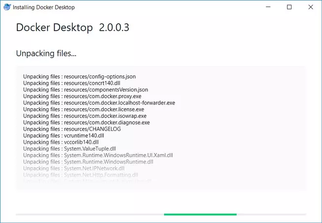 Buugga lagu rakibo Docker Windows 10 nidaamyada hawlgalka 7632_6