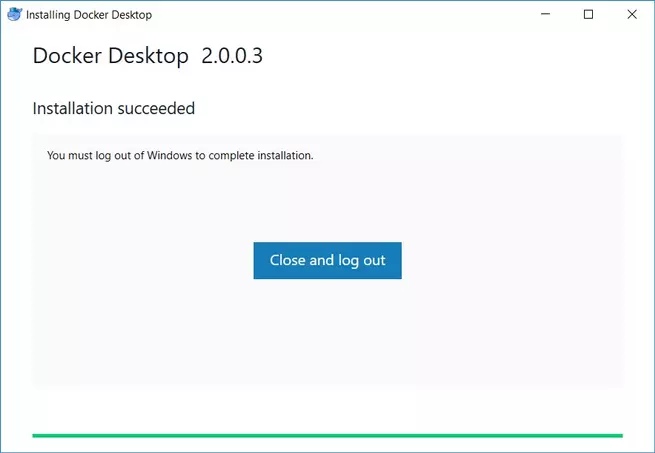 Windows 10 මෙහෙයුම් පද්ධති මත Docker ස්ථාපනය කිරීමට අත්පොත 7632_7