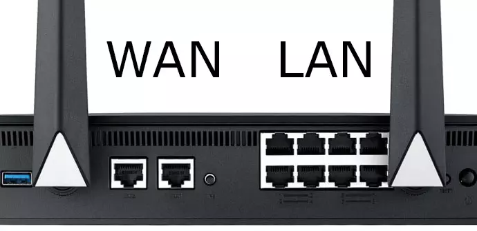 WAN- အိမ်သုံး Wi-Fi router များတွင် ဤ port သည် ဘာလဲ၊ ၎င်းသည် ဘာအတွက်လဲ။ 850_1