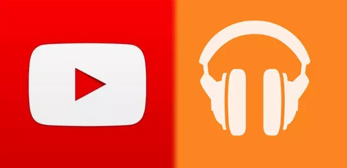 YouTube u Google Play Music